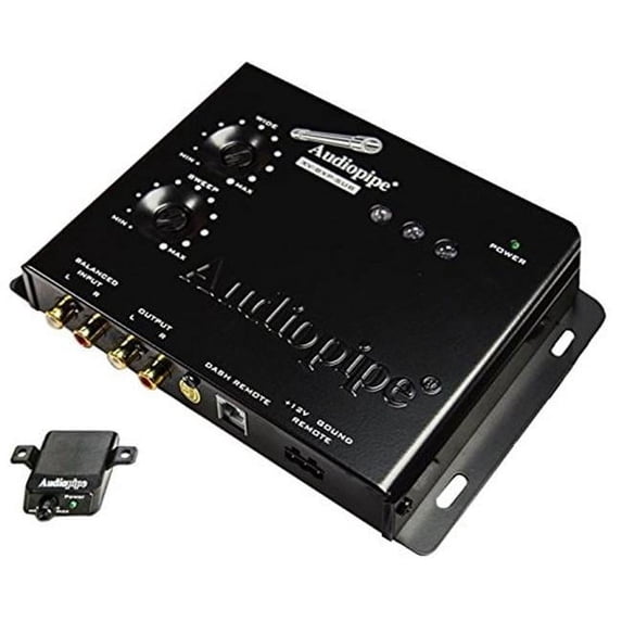 Audiopipe 13.5V Car Audio Digital Bass Processor, Subwoofer Booster ...
