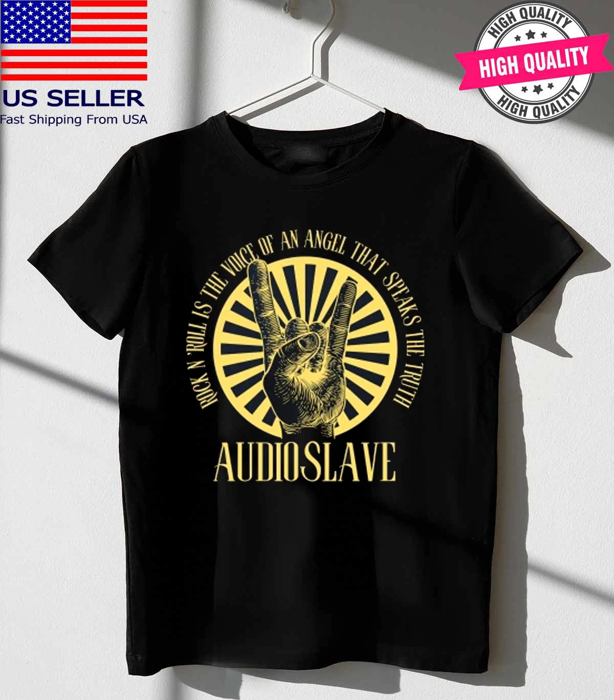 Audioslave Band In Concert T Shirt Black Unisex Classic S-5XL 1V0144 ...