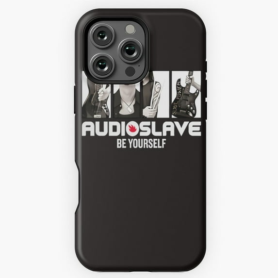 Audioslave White Logo Rock Band Phone Case for iPhone 16 15 14 13 12 11 ...