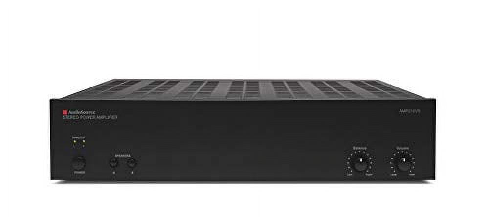 Audiosource AMP210VS 2-Channel Analog Power Amp - 100 Watts per Channel ...