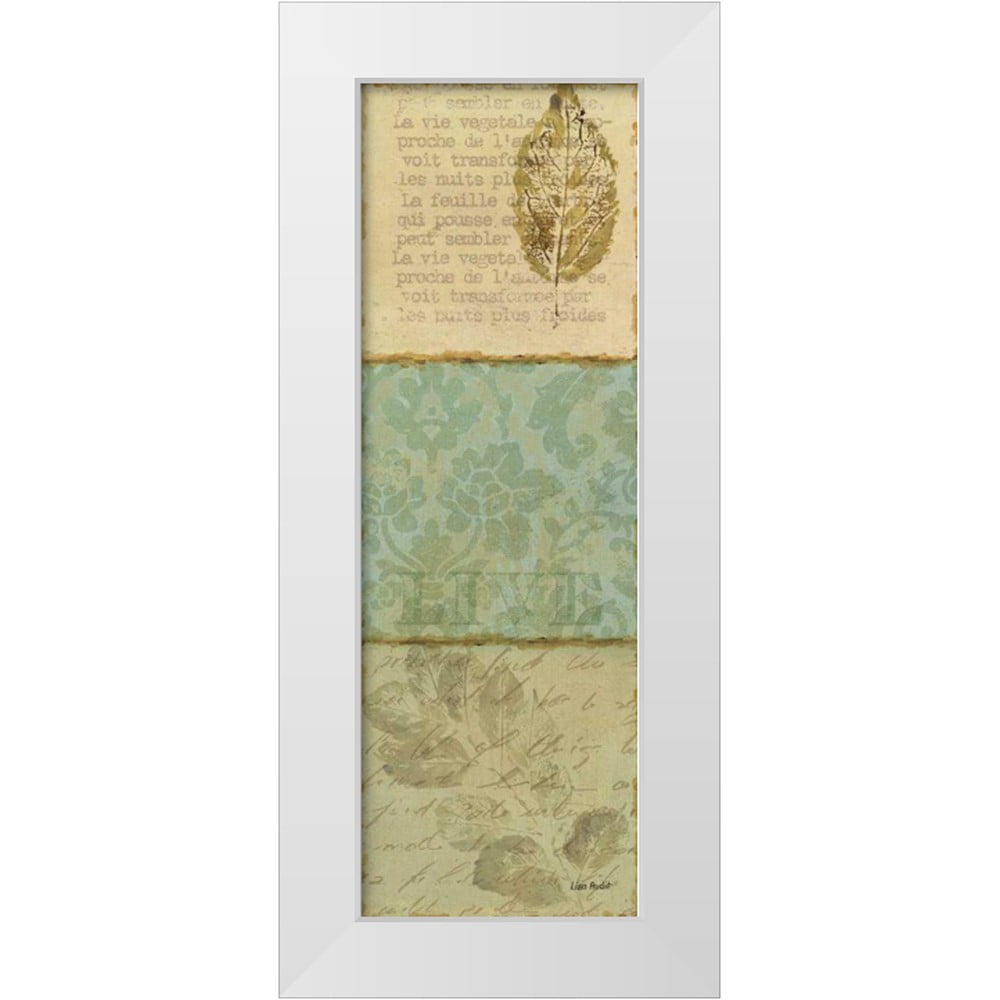 Audit, Lisa 11x24 White Modern Wood Framed Museum Art Print Titled ...