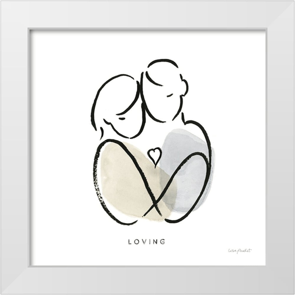 Audit, Lisa 12x12 White Modern Wood Framed Museum Art Print Titled ...