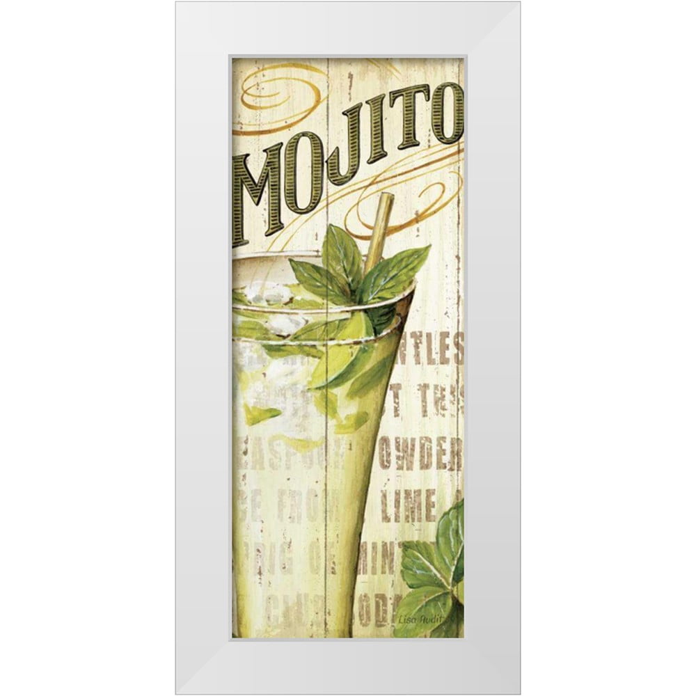 Audit, Lisa 12x24 White Modern Wood Framed Museum Art Print Titled ...