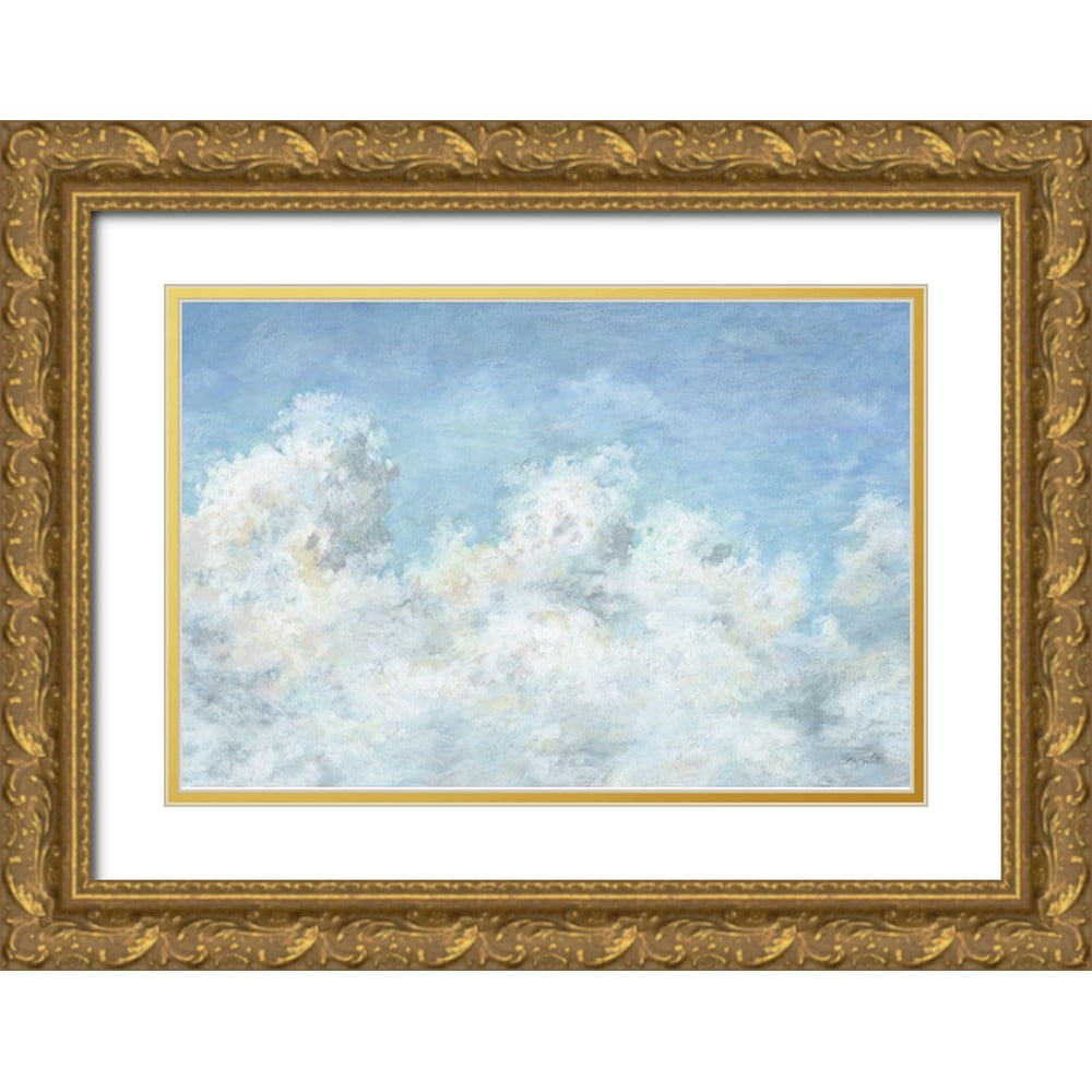 Audit, Lisa 14x11 Gold Ornate Wood Framed with Double Matting Museum ...
