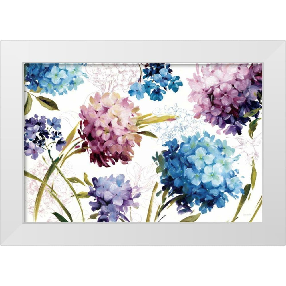 Audit, Lisa 14x11 White Modern Wood Framed Museum Art Print Titled - Spring Nectar I Laurie ...