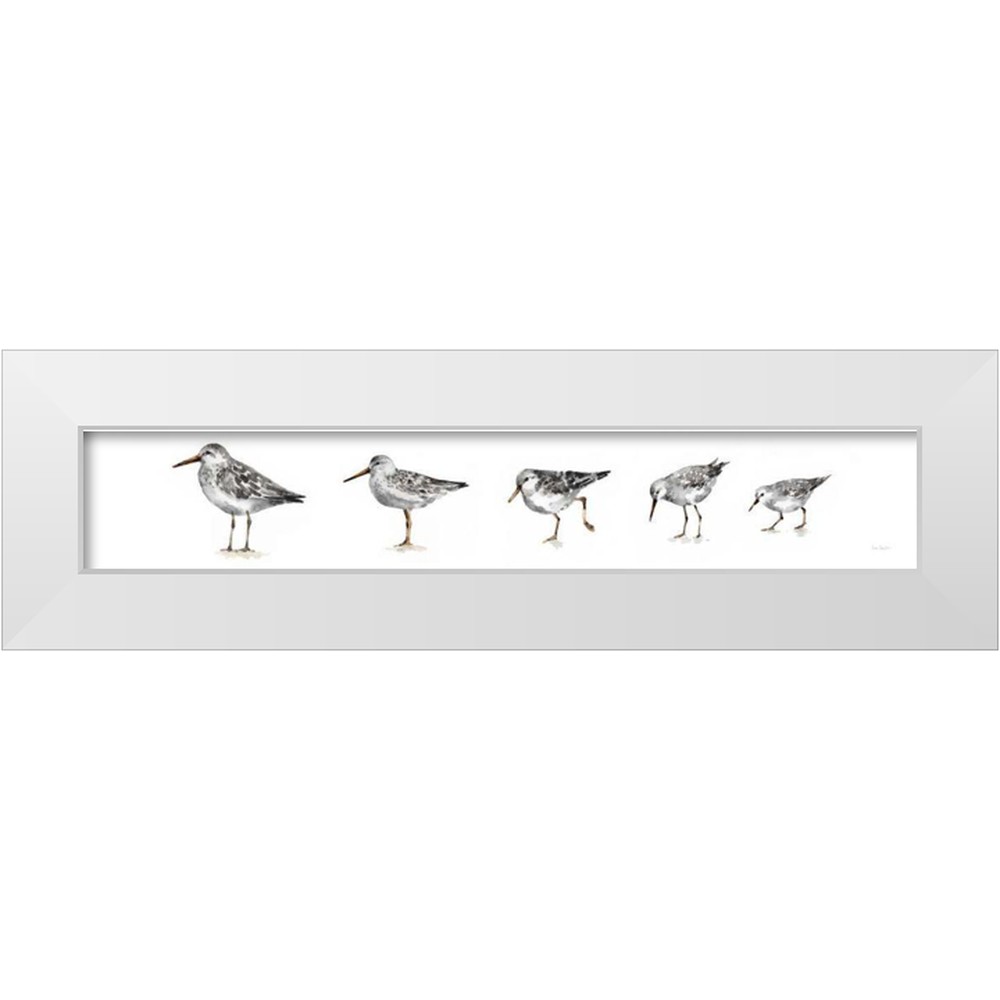 Audit, Lisa 14x6 White Modern Wood Framed Museum Art Print Titled ...