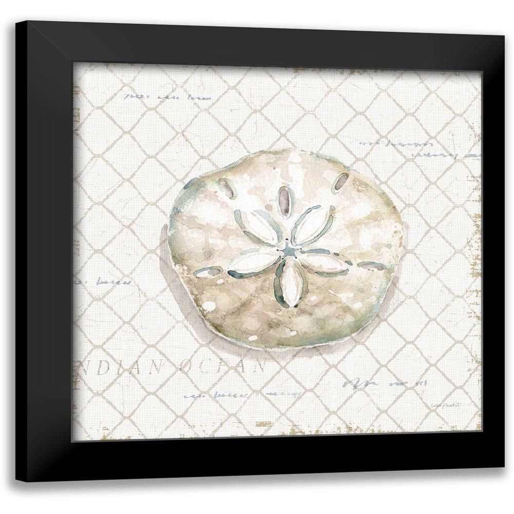 Audit, Lisa 15x15 Black Modern Framed Museum Art Print Titled - Ocean ...