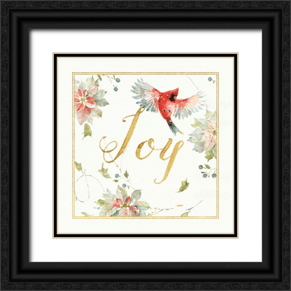 Audit, Lisa 15x15 Black Ornate Wood Framed with Double Matting Museum ...