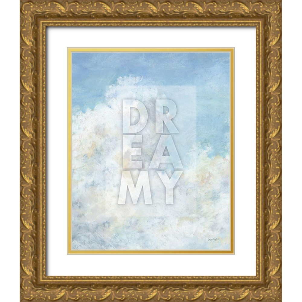 Audit, Lisa 15x18 Gold Ornate Wood Framed with Double Matting Museum ...
