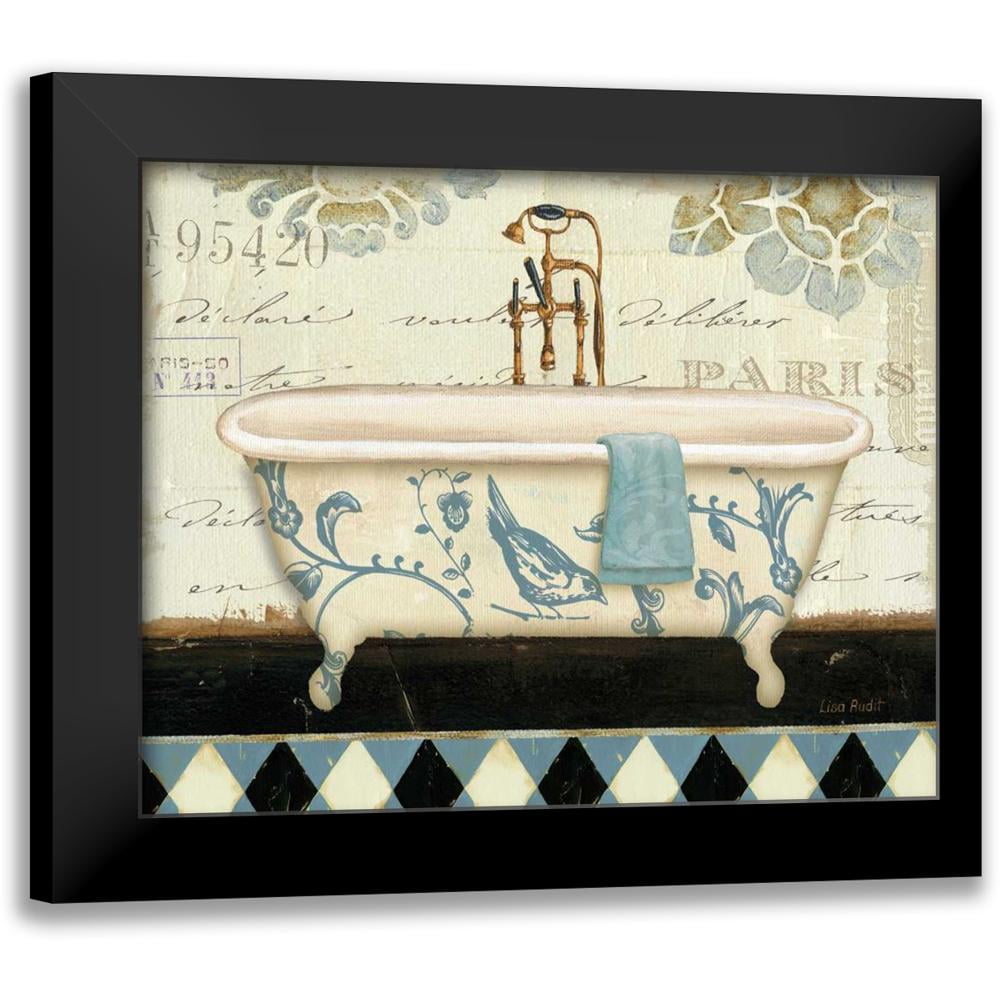 Audit, Lisa 18x15 Black Modern Framed Museum Art Print Titled - Marche de Fleurs Bath II ...
