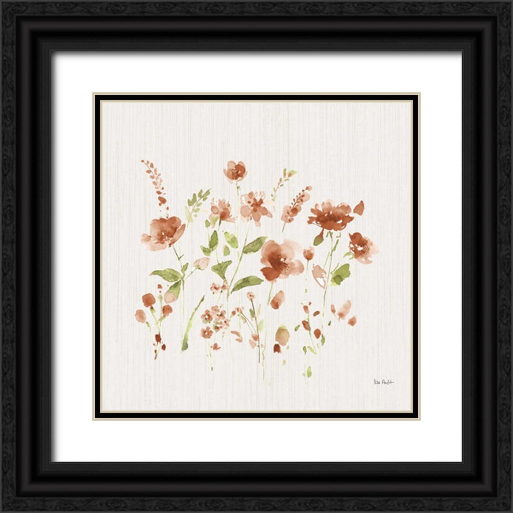 Audit, Lisa 20x20 Black Ornate Wood Framed with Double Matting Museum ...