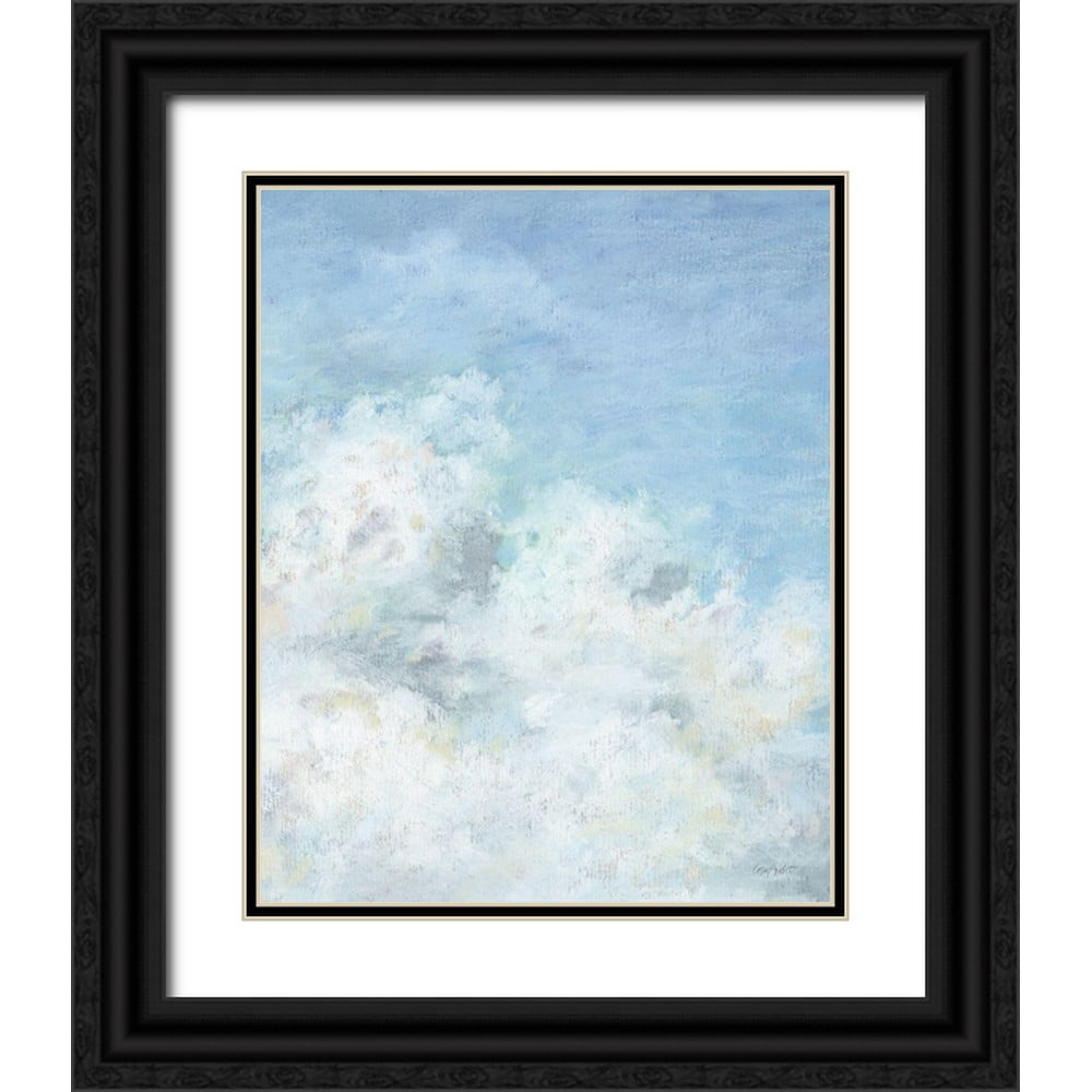 Audit, Lisa 20x24 Black Ornate Wood Framed with Double Matting Museum ...