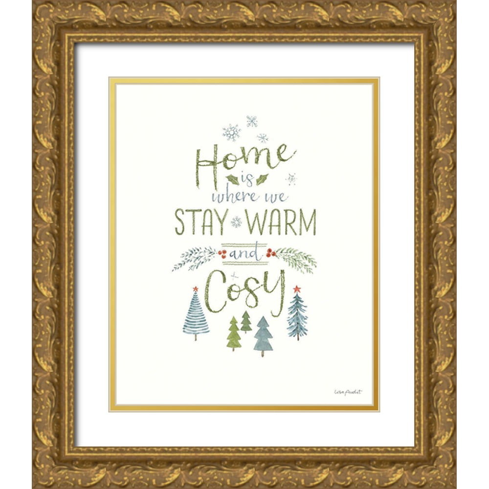 Audit, Lisa 20x24 Gold Ornate Wood Framed with Double Matting Museum Art Print Titled - Jolly ...