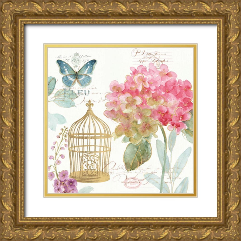 Audit, Lisa 26x26 Gold Ornate Wood Framed with Double Matting Museum Art Print Titled - Rainbow ...