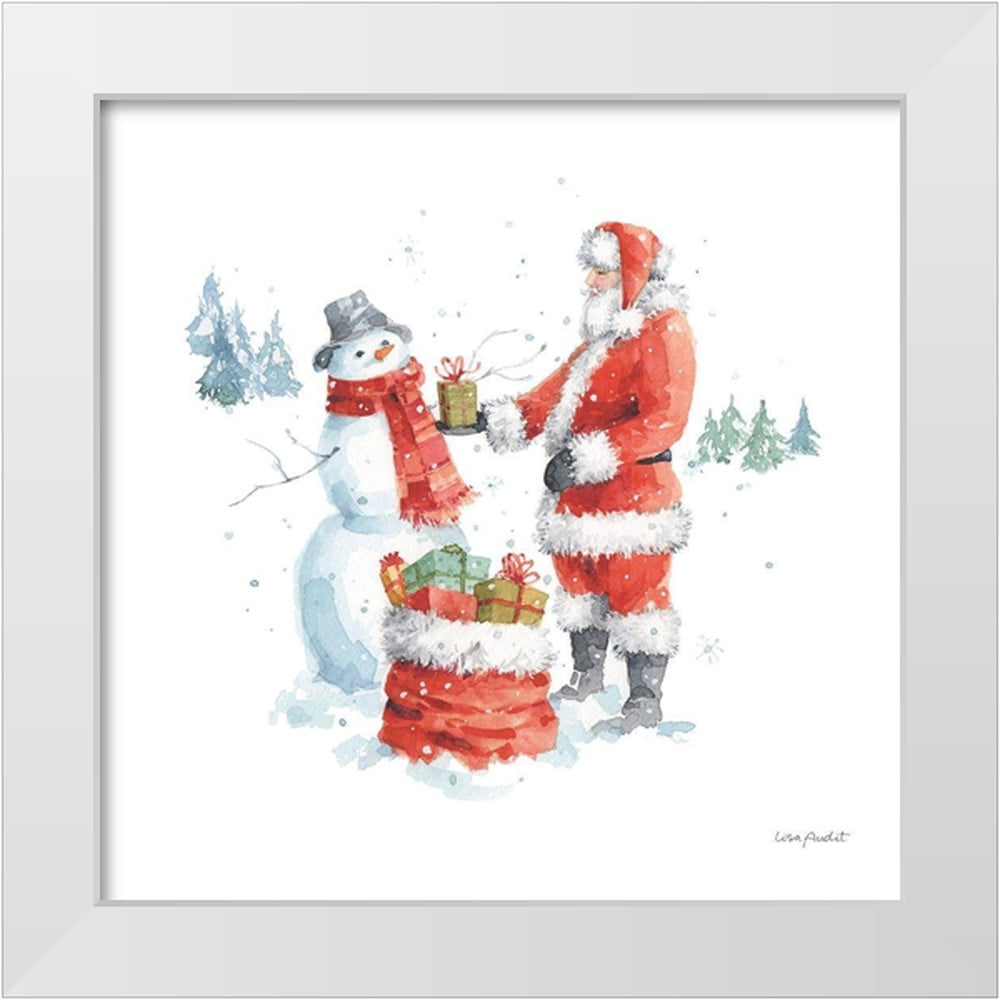 Audit, Lisa 26x26 White Modern Wood Framed Museum Art Print Titled ...