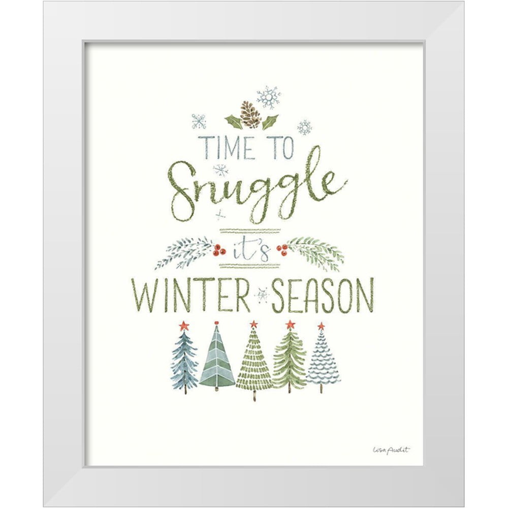 Audit, Lisa 26x32 White Modern Wood Framed Museum Art Print Titled - Jolly Gnomes XV - Walmart.com