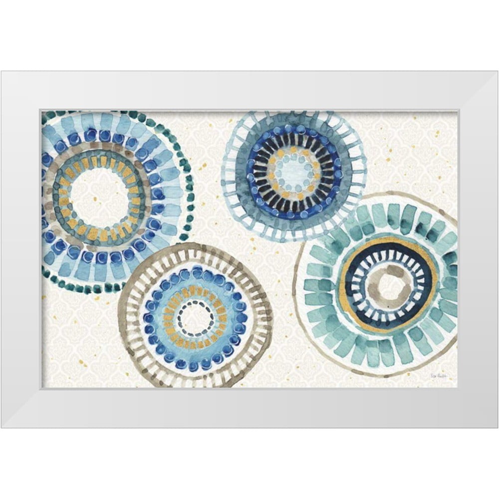 Audit, Lisa 32x23 White Modern Wood Framed Museum Art Print Titled ...