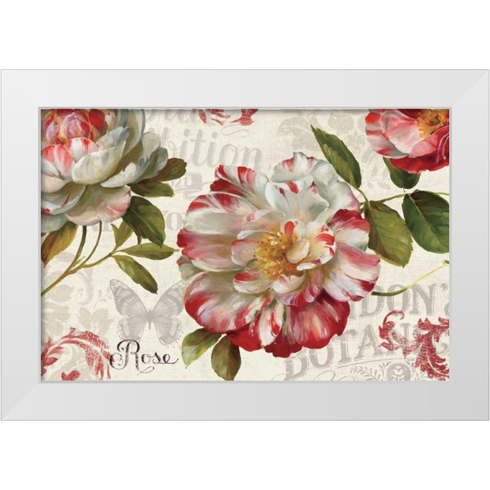 Audit, Lisa 32x23 White Modern Wood Framed Museum Art Print Titled - Spring Flair I - Walmart.com