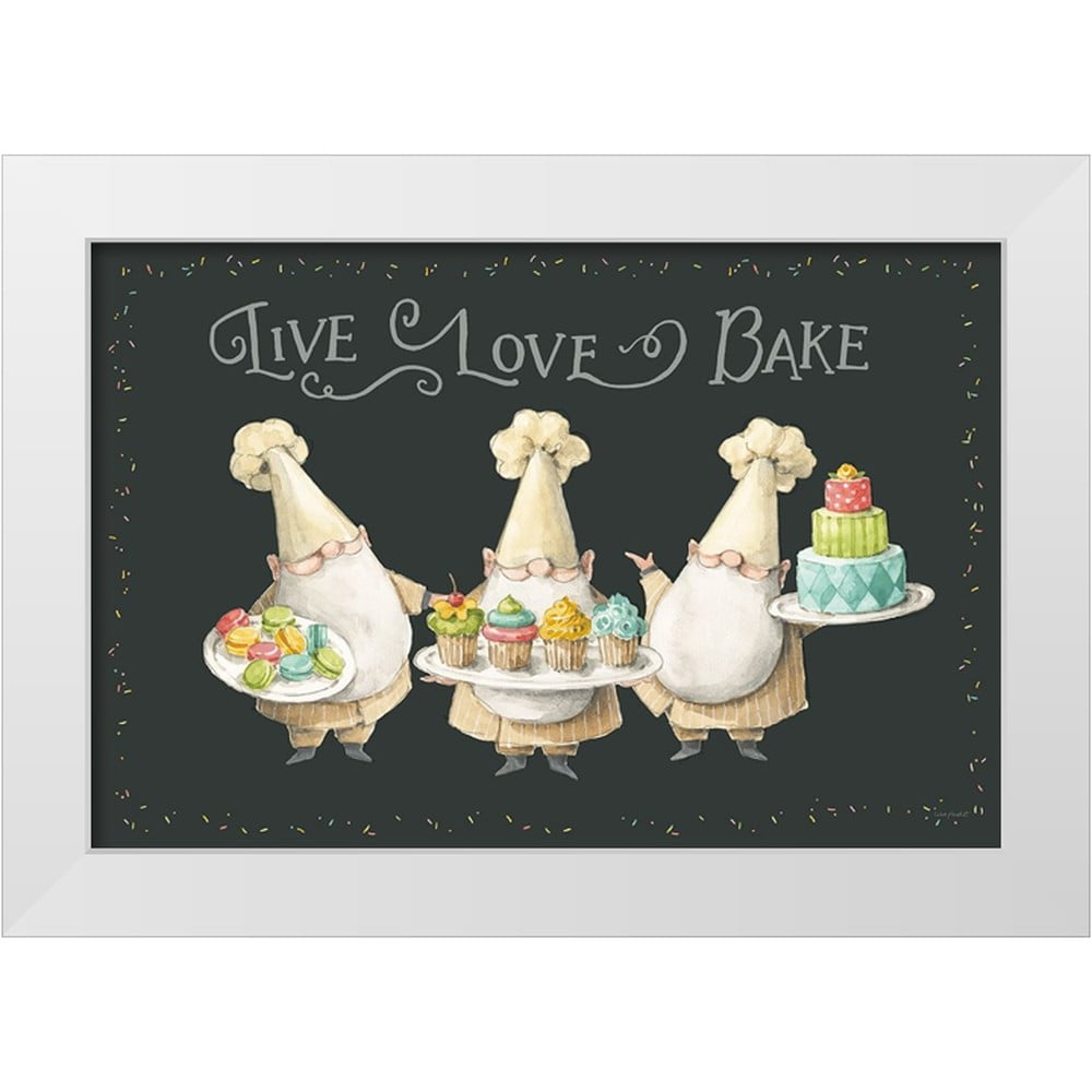 Audit, Lisa 32x23 White Modern Wood Framed Museum Art Print Titled - Sweet Little Pleasures II ...