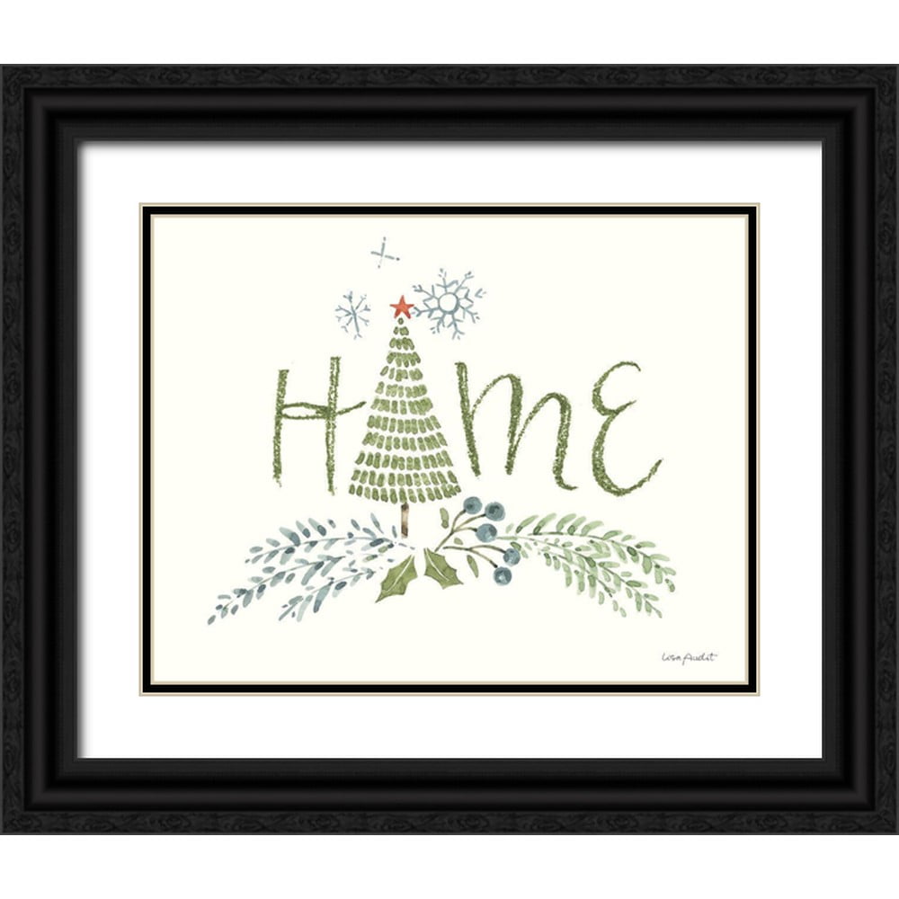 Audit, Lisa 32x26 Black Ornate Wood Framed with Double Matting Museum Art Print Titled - Jolly ...