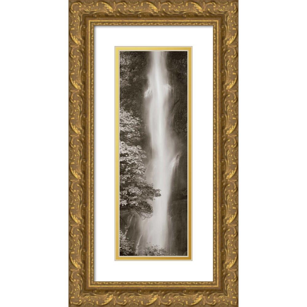 Audit, Lisa 9x18 Gold Ornate Wood Framed with Double Matting Museum Art ...