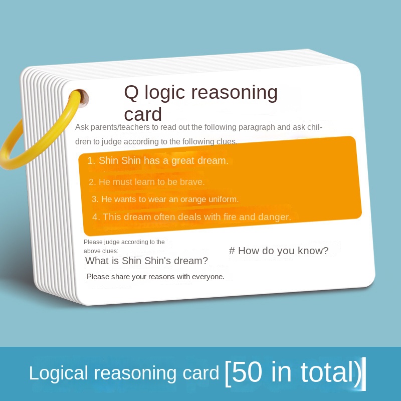 Auditory Attention Card Children‘s Concentration Training Baby Story ...