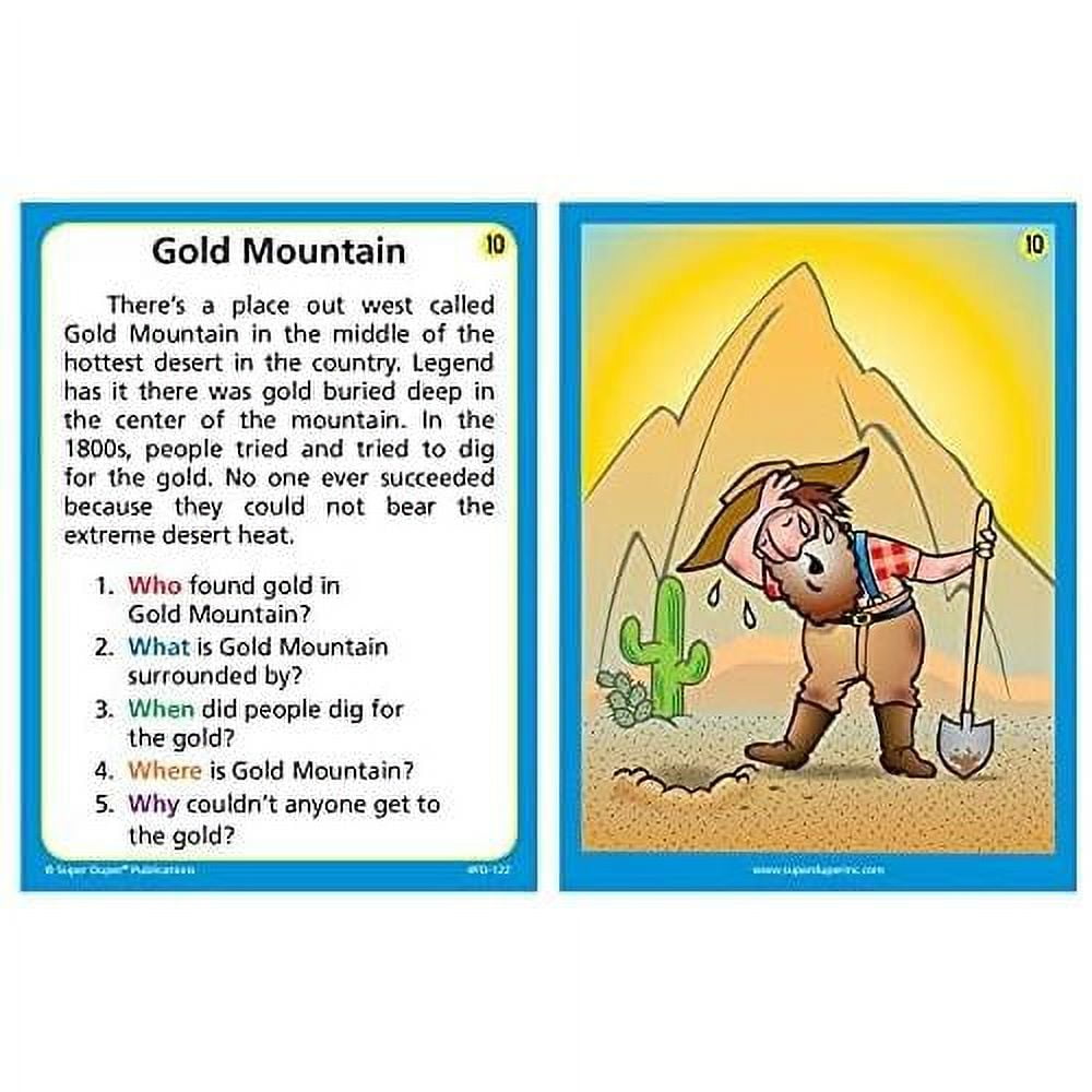 Auditory Memory For WH Questions Fun Deck Listening Comprehension Flash ...