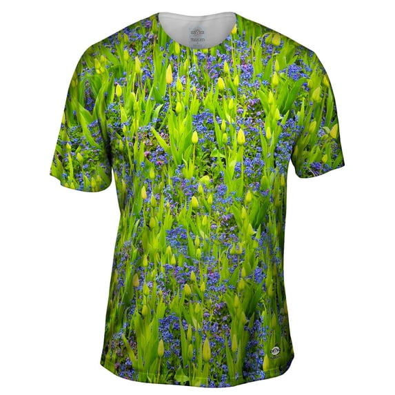 Audley Garden Flowers Mens T-Shirt All Over Print - Walmart.com