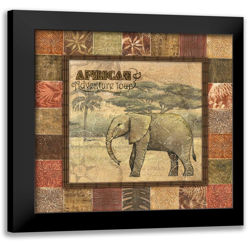 Audrey, Charlene 20x20 Black Modern Framed Museum Art Print Titled ...
