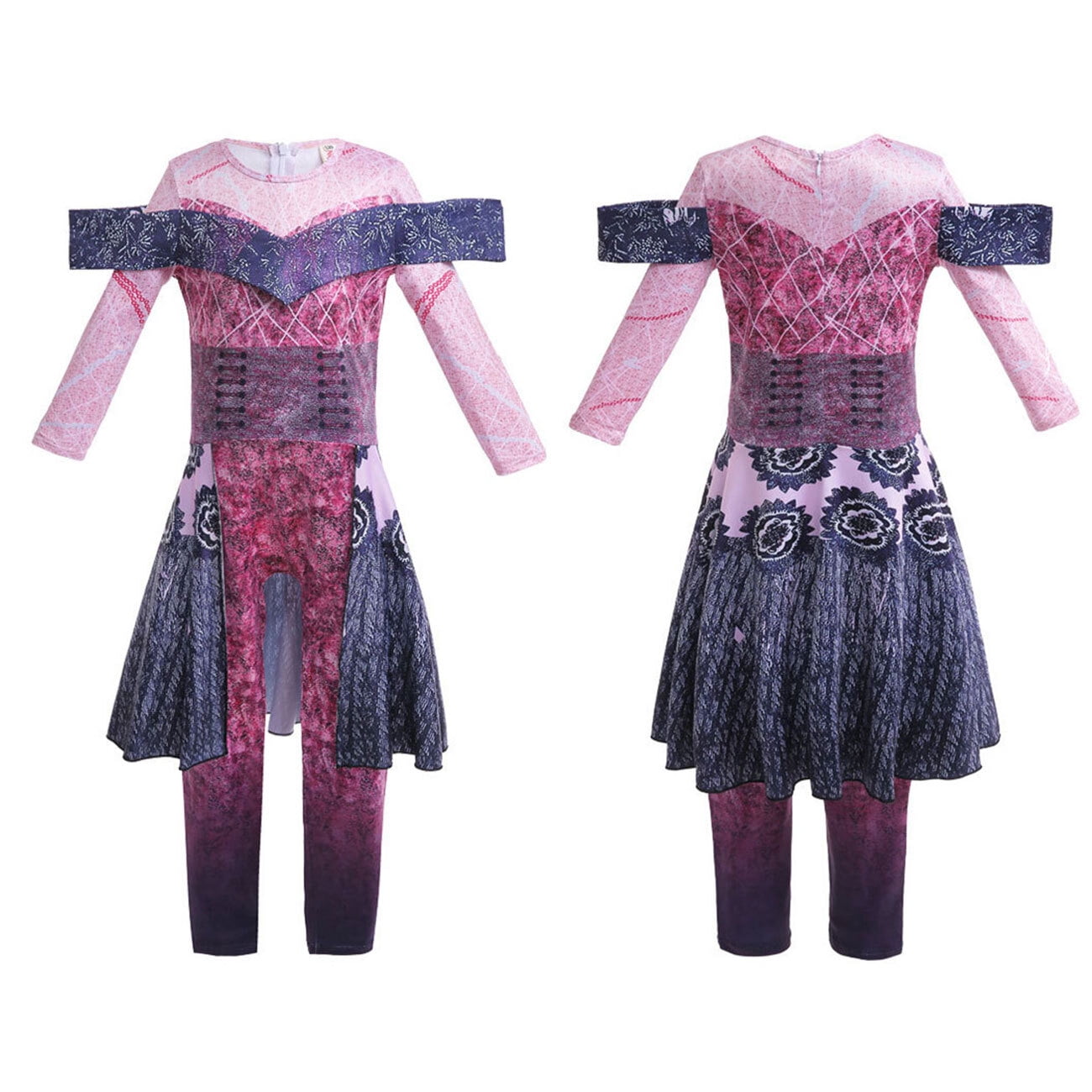Audrey Costume for Girls Halloween Superhero Jumpsuit Cosplay Outfits ...