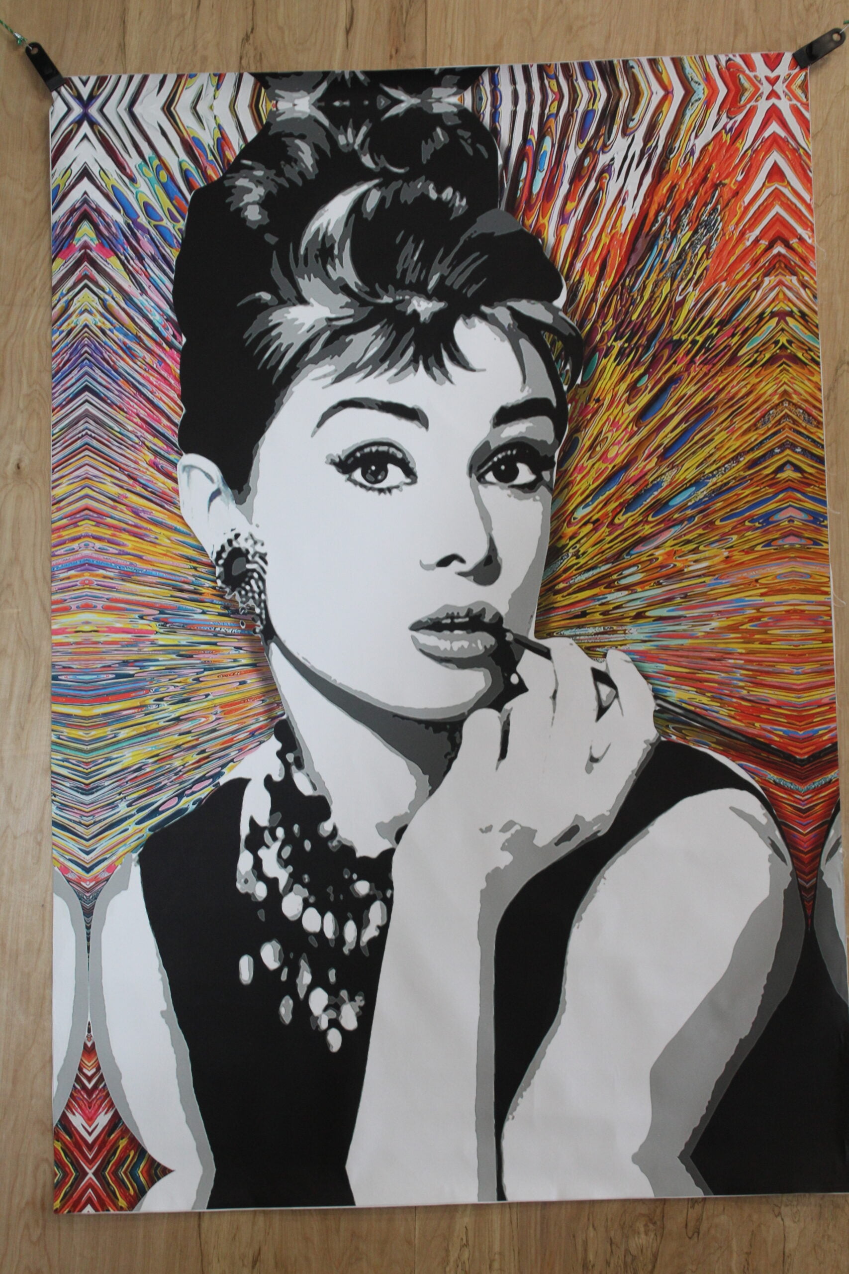 Nifao Audrey Hepburn Pop Art an Oliver Neilson Replica – Canvas ...
