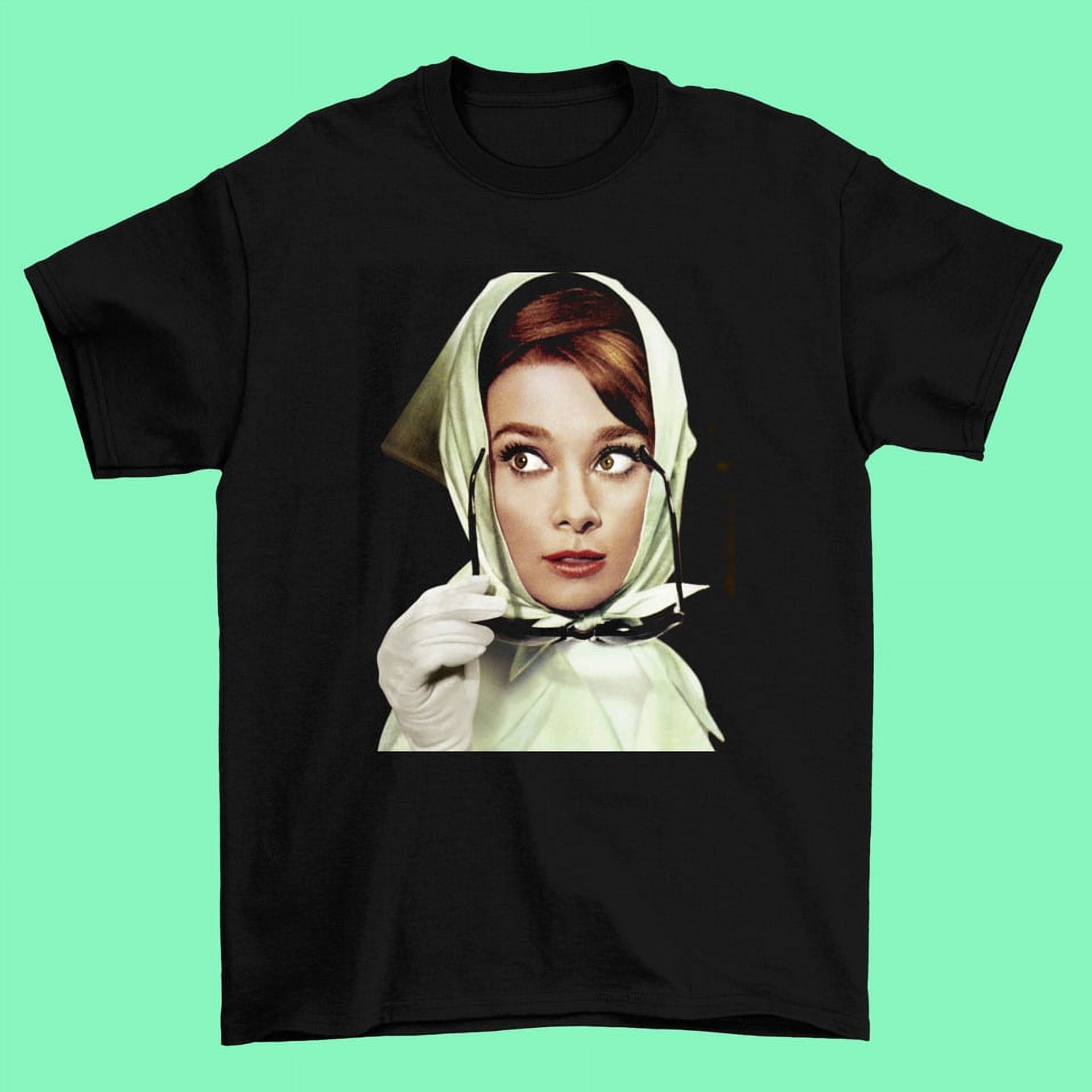 Audrey Hepburn in Charade T shirt Short Sleeve Size S-4XL Gifl For Fan ...
