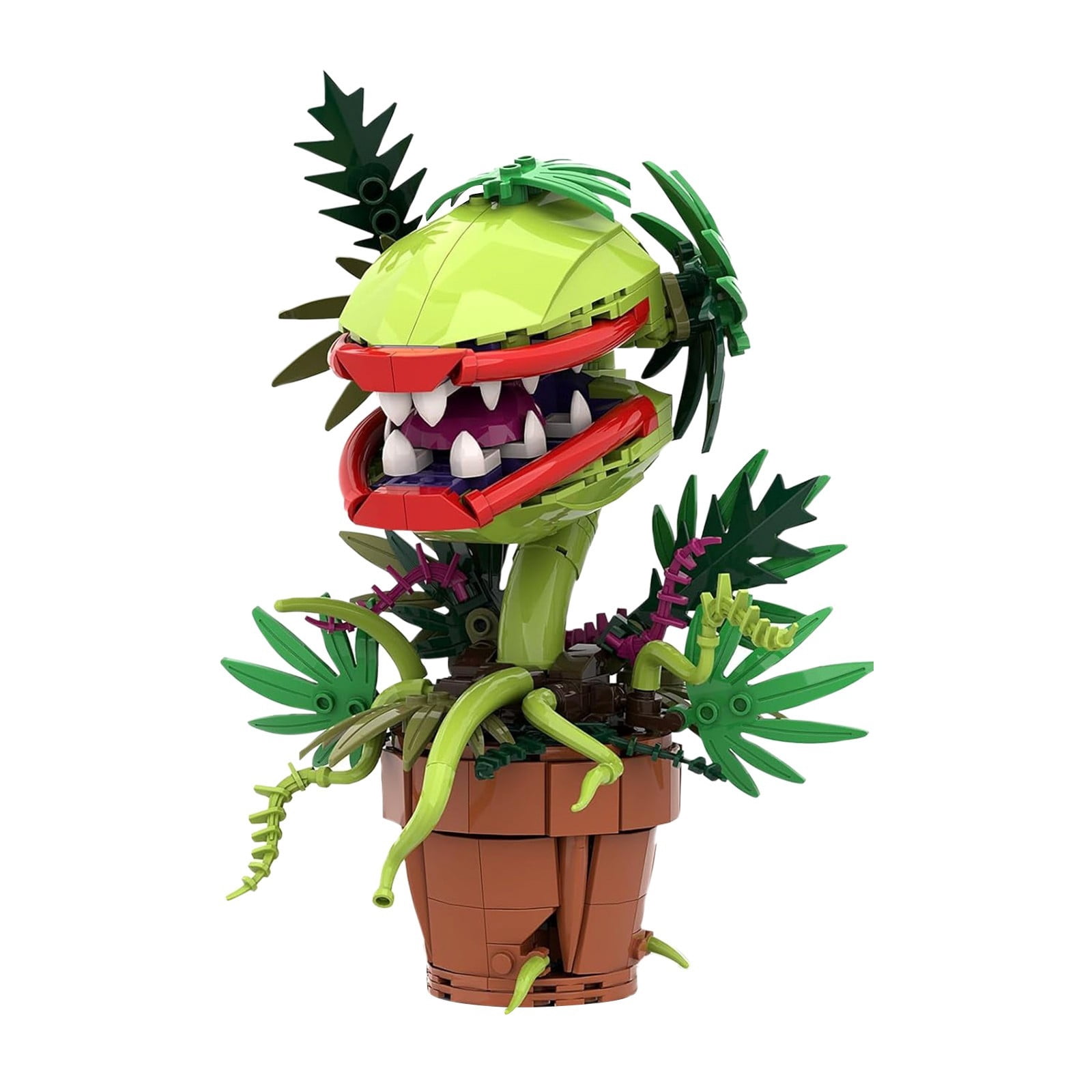 Audrey II Piranha Flower Building Blocks Set, Cannibal Plants Building ...