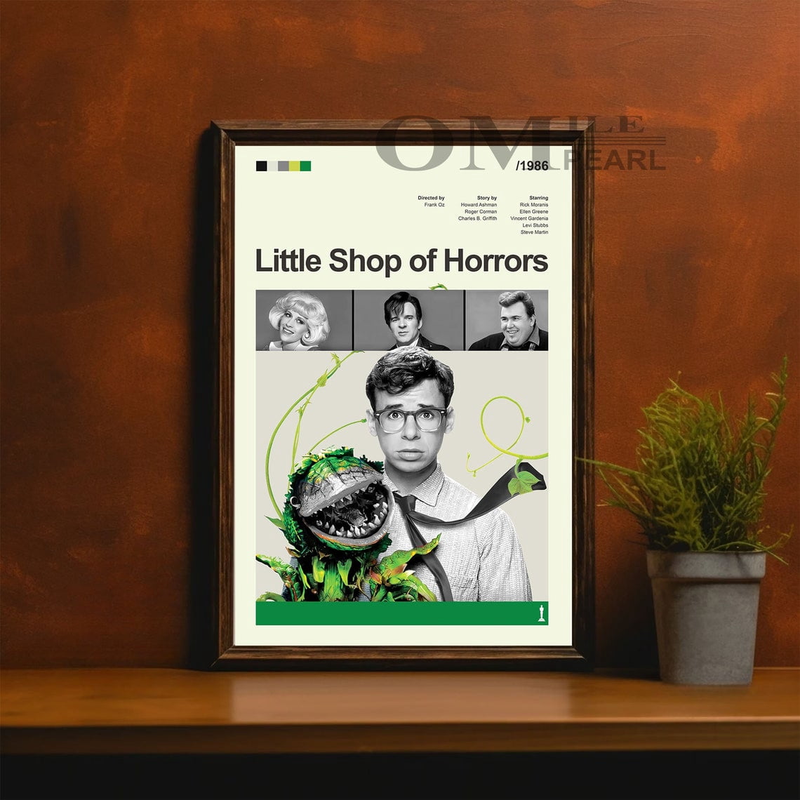 Audrey Junior Carnivorous Plant Little Shop Horrors Minimalist Black ...