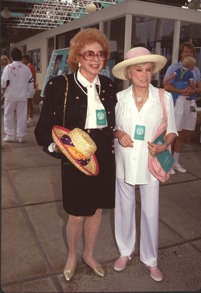 Audrey Meadows And Phyllis Diller At Nancy Reagan Tennis Tournament ...