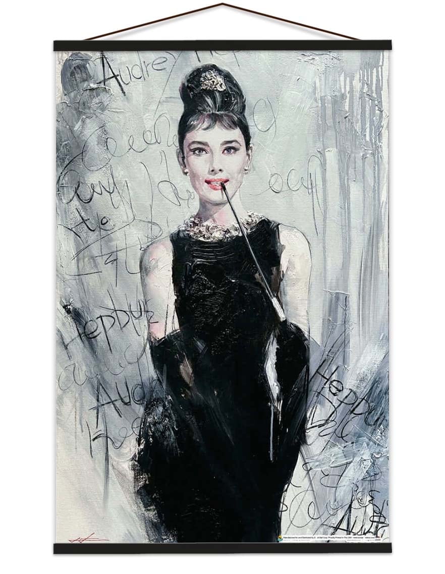 Audrey by Lucille Lee Poster - Officially Licensed - 24" x 36" with ...