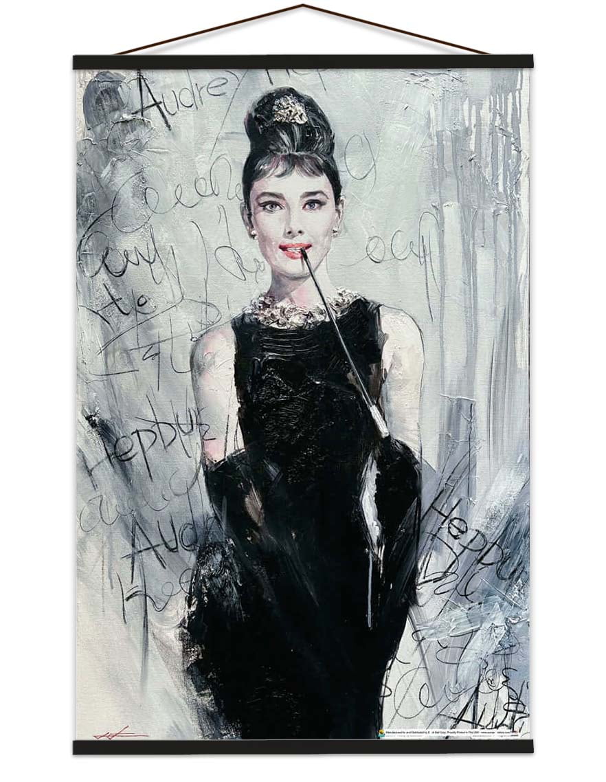 Audrey by Lucille Lee Poster - Officially Licensed - 24" x 36" with ...