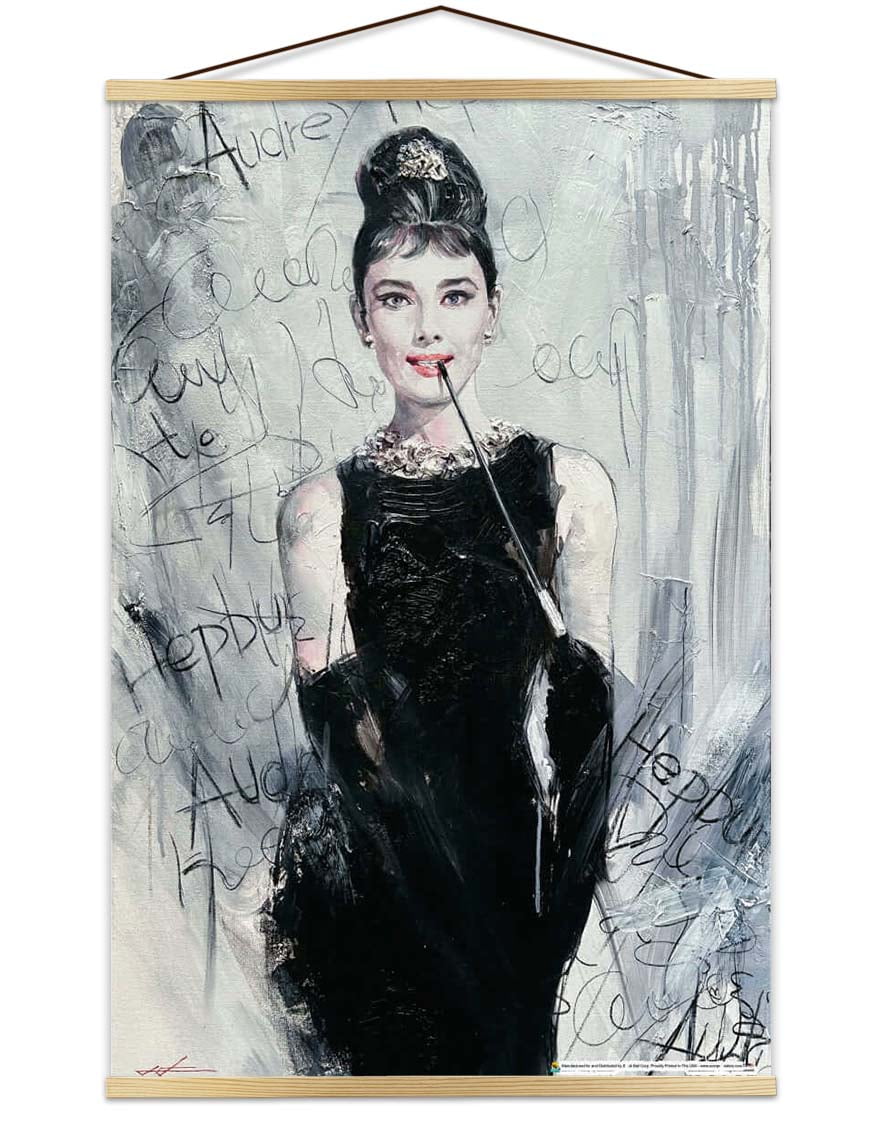 Audrey by Lucille Lee Poster - Officially Licensed - 24" x 36" with ...