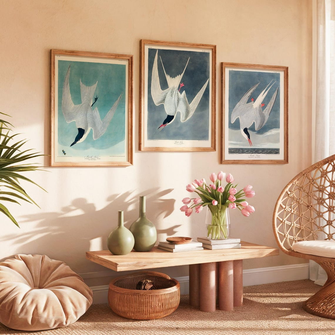 Audubon Blue Birds Set 3 Unframed Paper Print 12x18 - Walmart.com