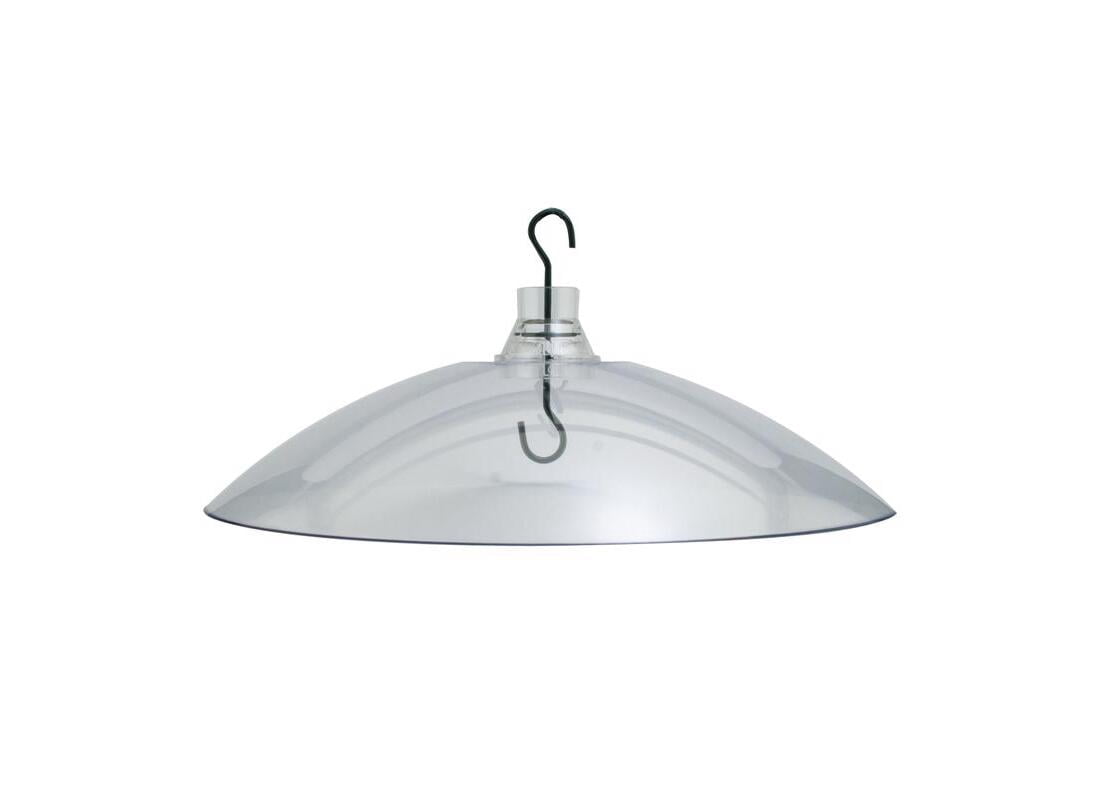 Audubon Clear Hanging Squirrel Baffle for Bird Pole Feed Station ...