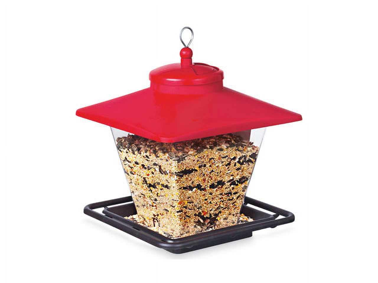 Audubon NA6228 Hopper Cafe Bird Feeder, 7 Lbs Seed Capacity, Each - Walmart.com
