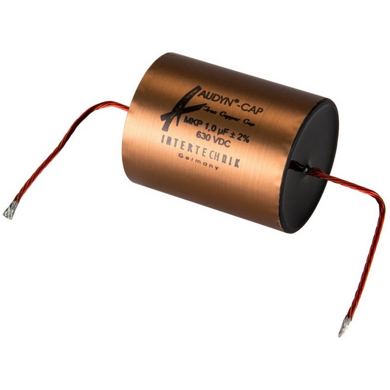 Audyn True Copper Cap 1.0uF 630V Copper Foil Capacitor - Walmart ...