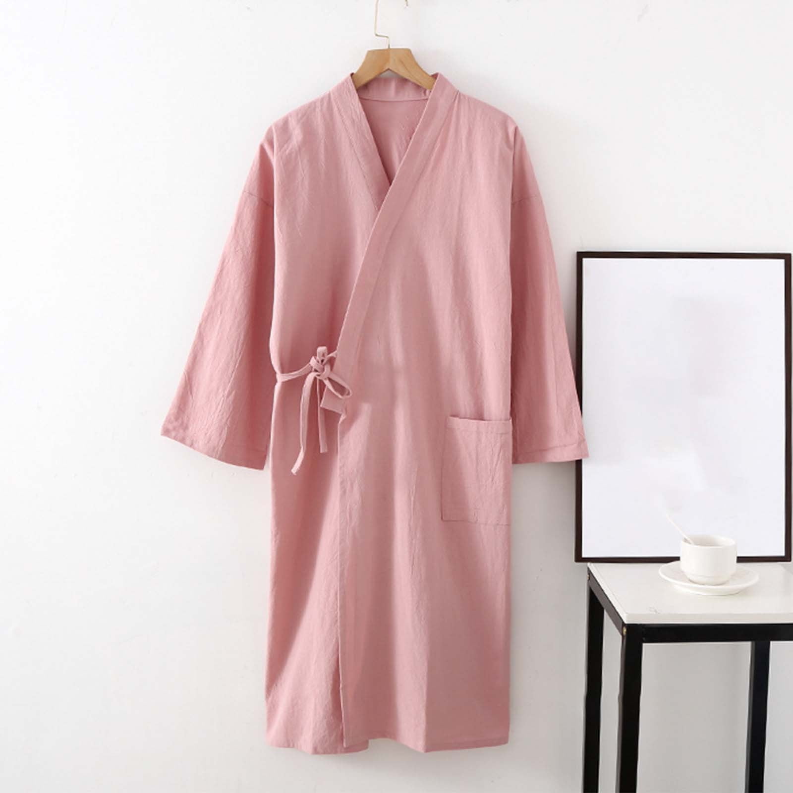 Aueoe Womens Pajama Sets Womens Robes Long Women's Fashion Robe ...