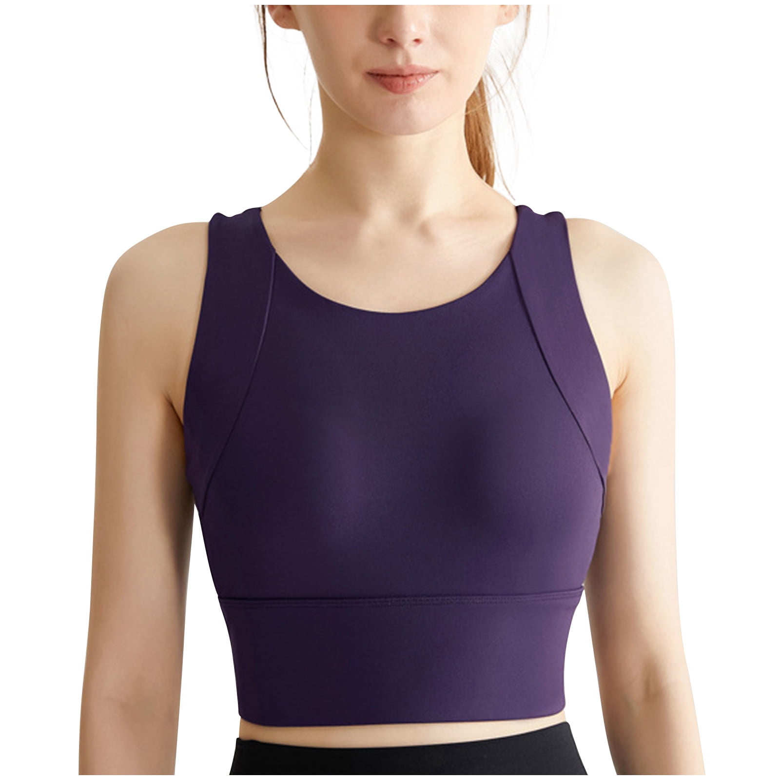 Aueoeo Bras for Women Underwire, Womens High Impact Sports Bras ...