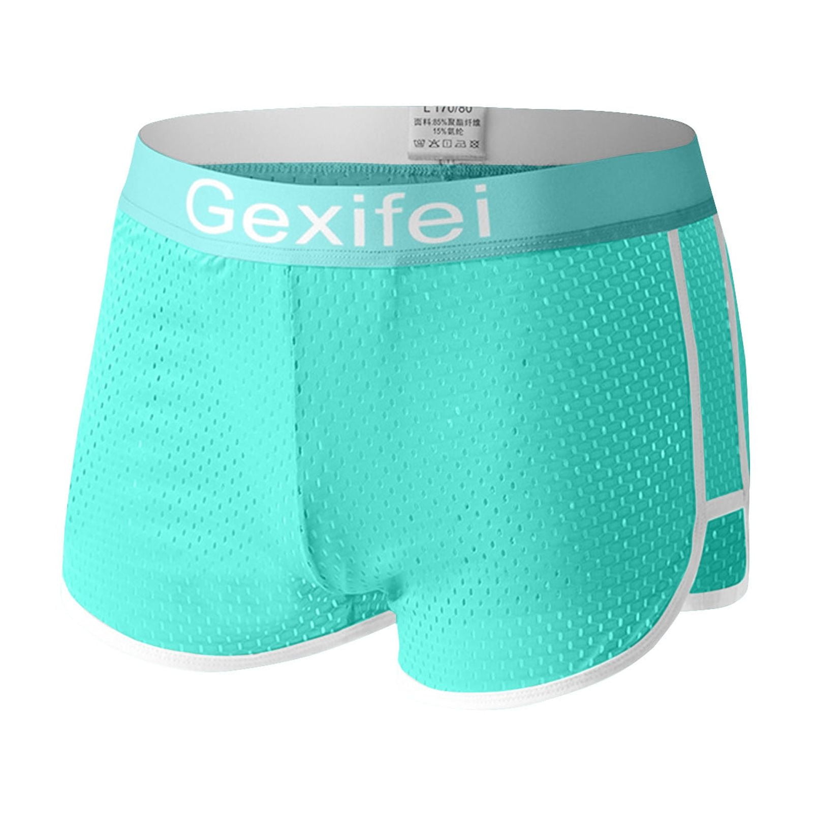 Aueoeo Breathable Mesh Trunks For Men Sweat Wicking Underwear Comfort ...