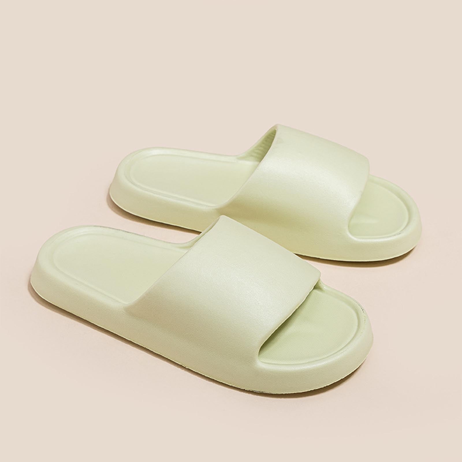 Aueoeo Clouds Slides for Women and Men - Soft, Comfy, Thick Sole, Non ...
