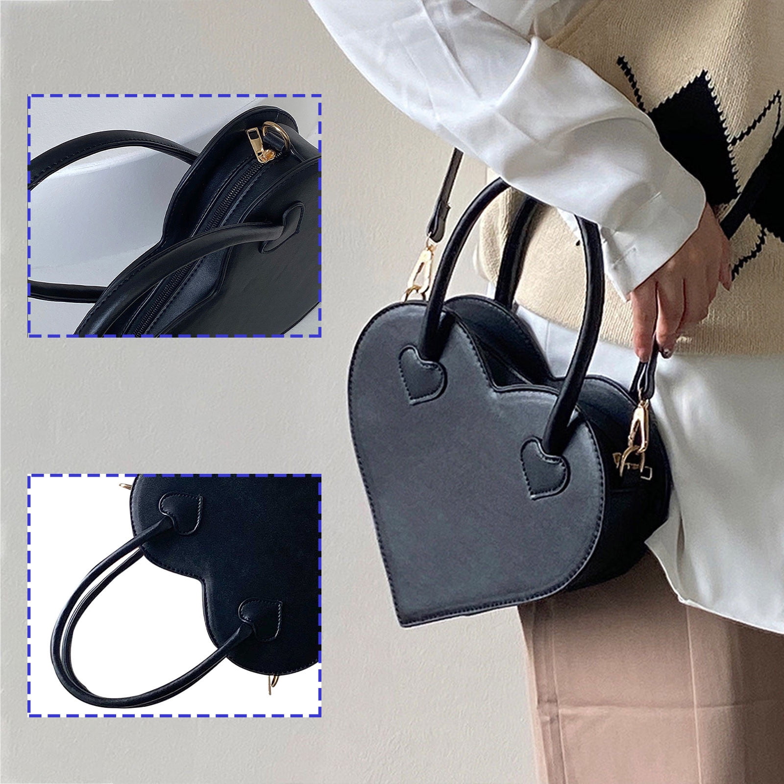 Aueoeo Crossbody Bags For Women Ladies Fashion Minimalistic Pure Color ...