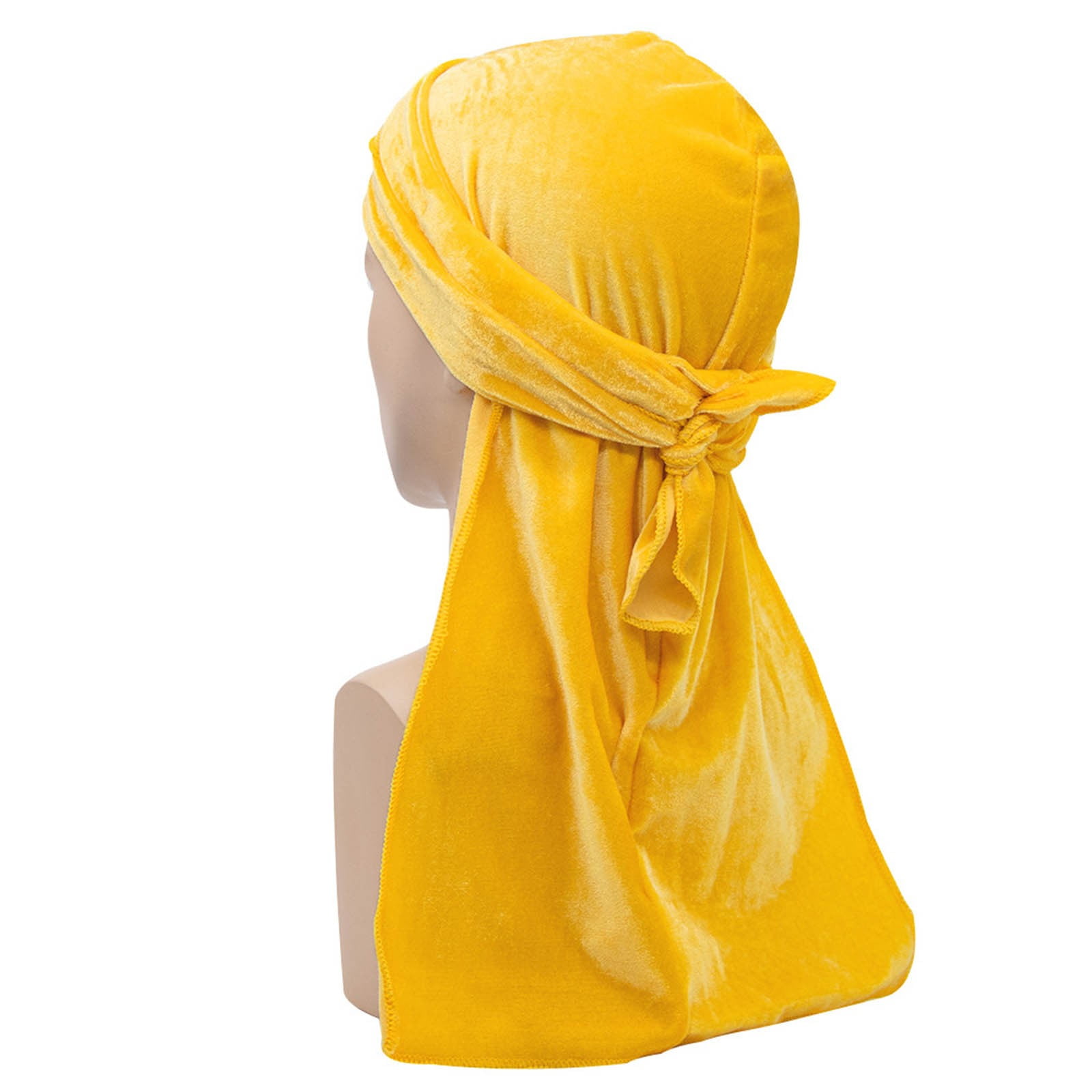 Aueoeo Durag Hat For Men with Long Tail Durag Headwraps for Pirate Cap ...