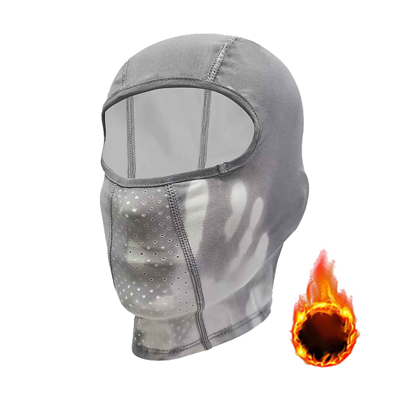 Aueoeo Hats Hat For Men's Outdoor Warm Sports Skiing Head Cover Neck ...