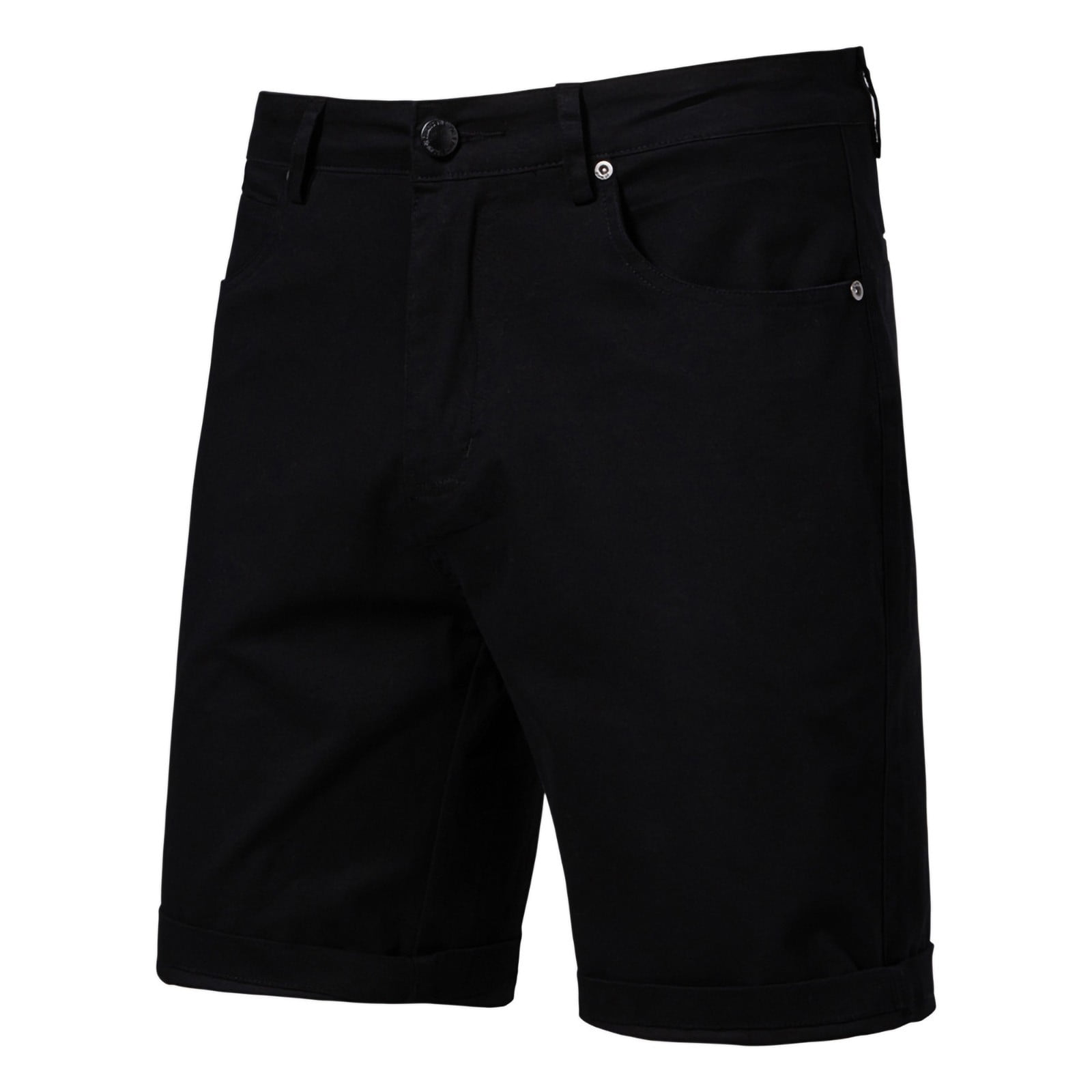 Aueoeo Men's Button Up Shorts Casual Everyday Wear Elastic Waist ...